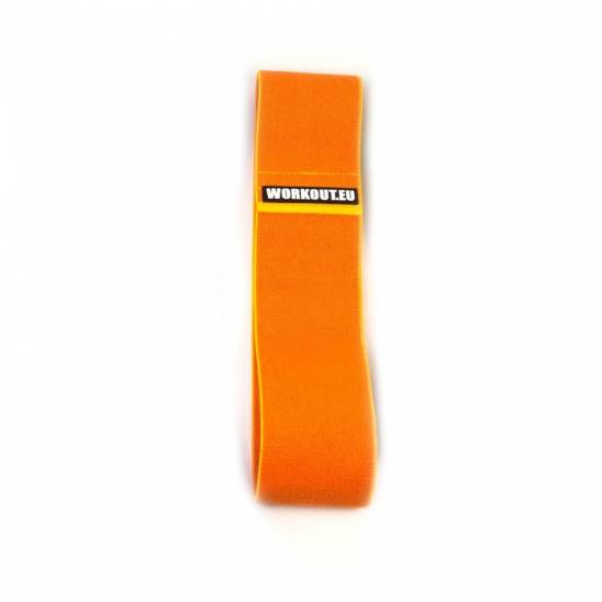 Textile resistance band - orange - WORKOUT.EU
