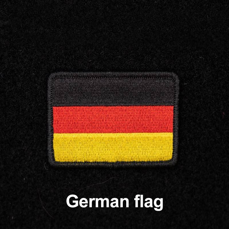 Velcro patch German flag 7 x 5 cm - WORKOUT.EU